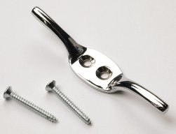 Cord Cleat, Chrome - Colly Brook Fine Furnishings