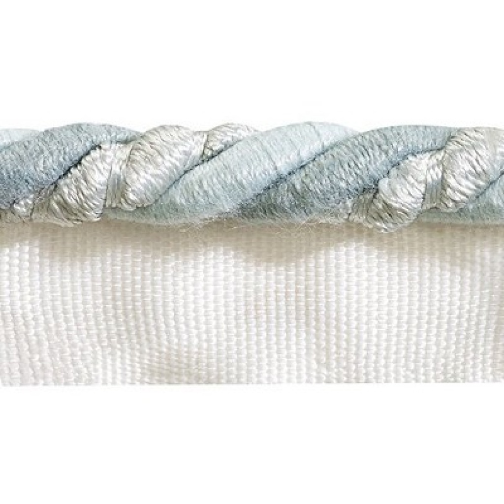 Trends flanged cord, Duck Egg - Colly Brook Fine Furnishings