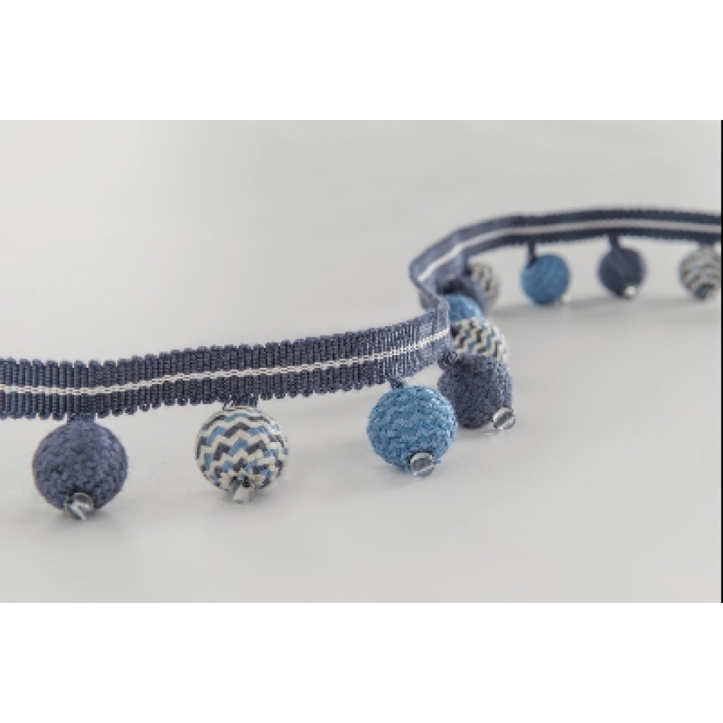 Nina Campbell Trianon Bauble Indigo/Blue - Colly Brook Fine Furnishings