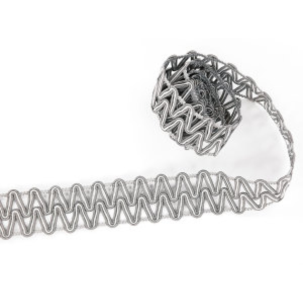 Romo Villa Nova Chevron Braid Chrome - Colly Brook Fine Furnishings